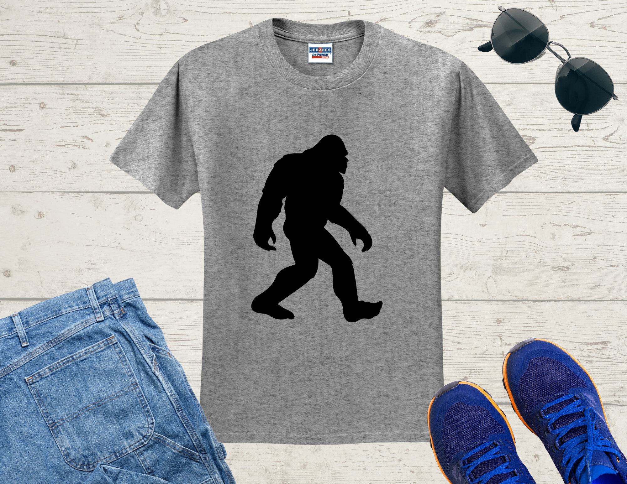 Bigfoot SVG File Sasquatch Big Foot Yeti Instant Download - Etsy