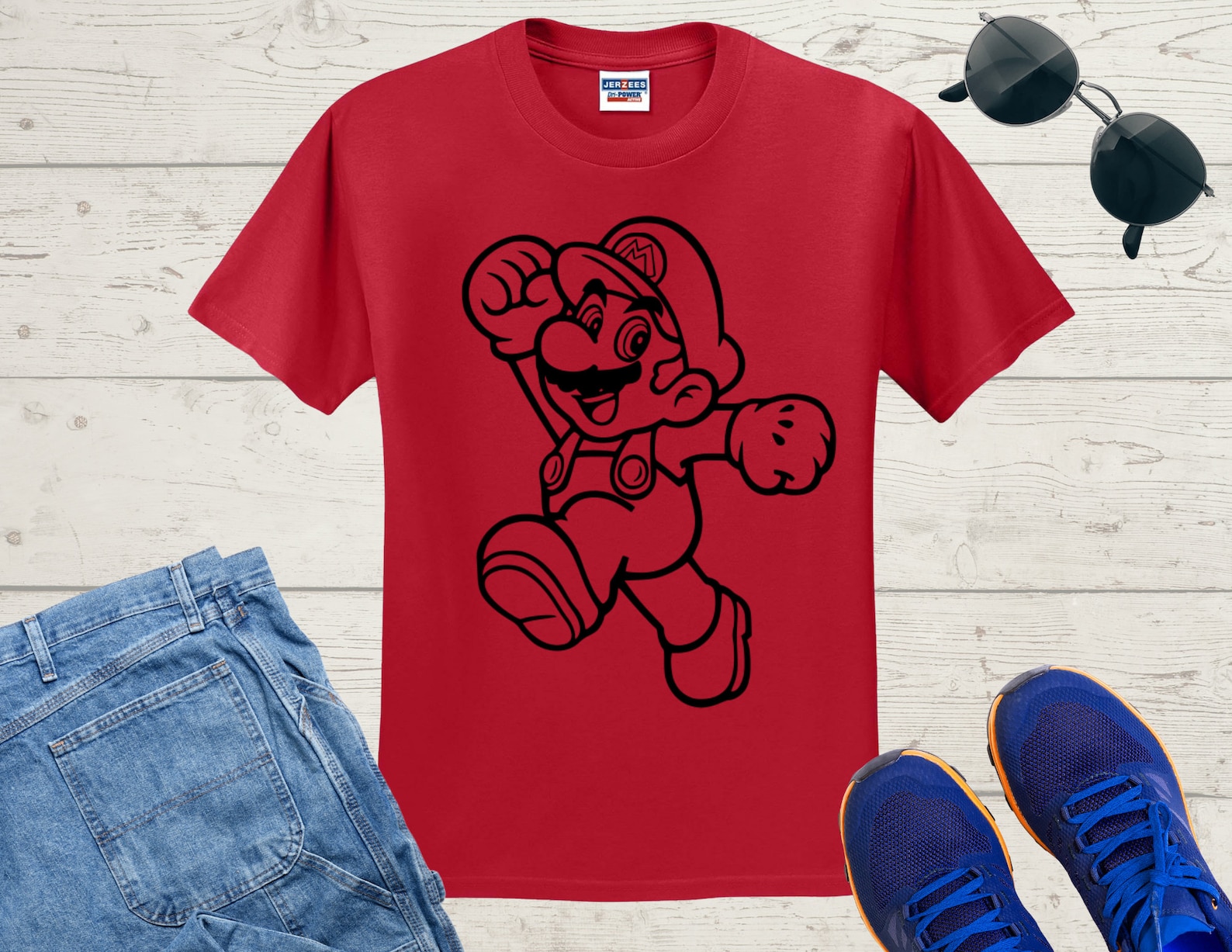 Mario SVG File, Video Game Super Mario Bros, Download Digital File ...