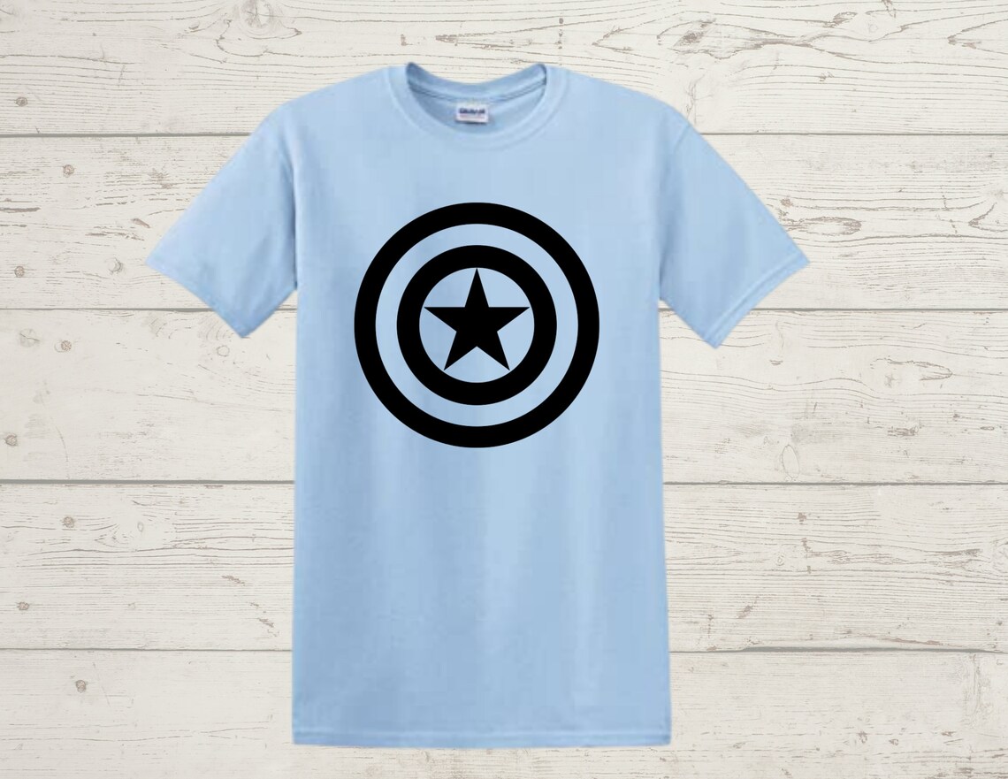 Captain America Shield SVG File, First Avenger Cap Download Digital ...