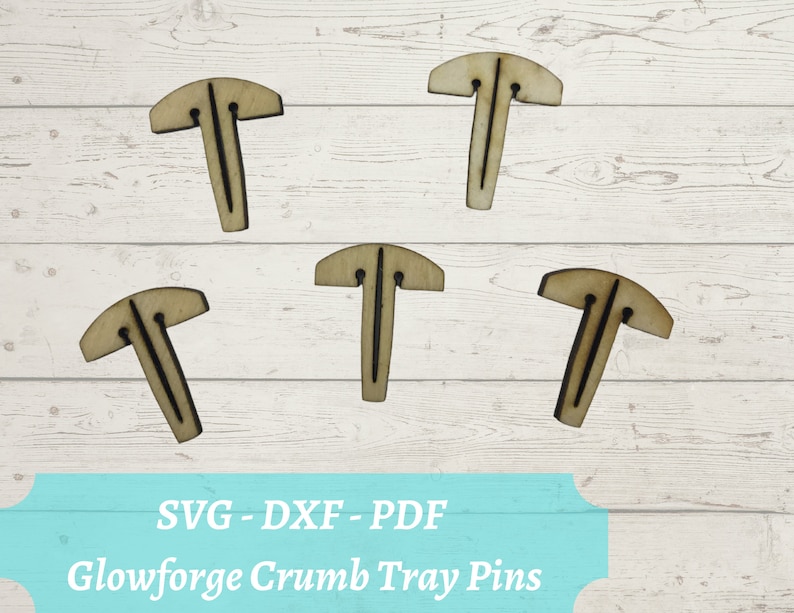 Crumb Tray Pins for Glowforge SVG Laser Cut File Honeycomb - Etsy