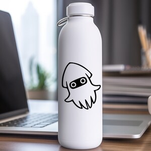 Blooper Squid SVG File, Video Game Underwater Fish From Super Mario ...