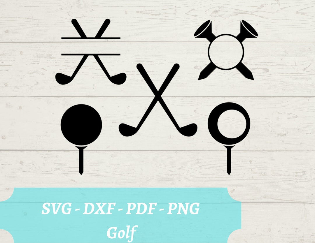 Golf SVG File, All About Golf Download Digital File - Dxf, Pdf, Png ...