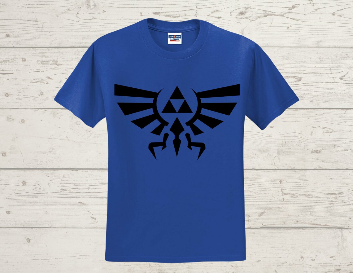 Hyrule Royal Crest Triforce Legend of Zelda SVG File Video - Etsy