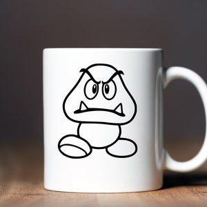 Goomba SVG File, Goomba From Super Mario Bros, Download Digital File ...