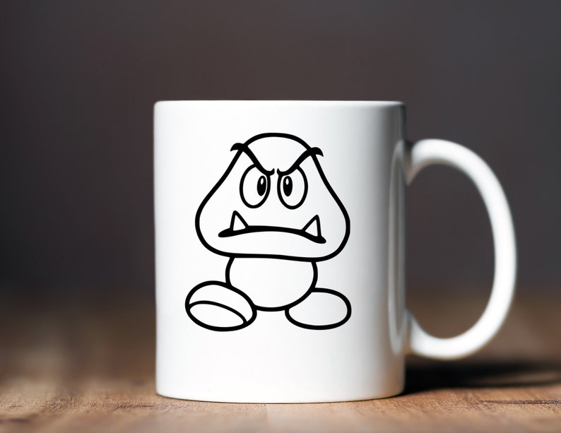 Goomba SVG File Goomba From Super Mario Bros Download - Etsy