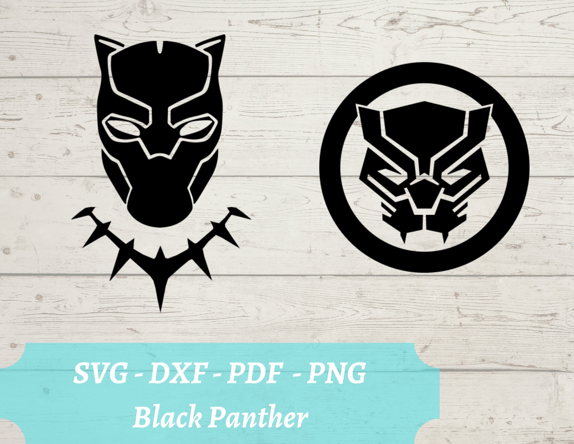 Black Panther Face Logo