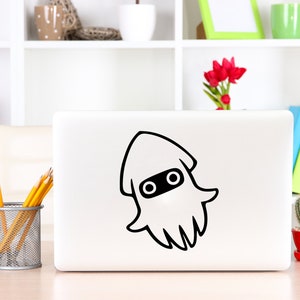 Blooper Squid SVG File, Video Game Underwater Fish From Super Mario ...