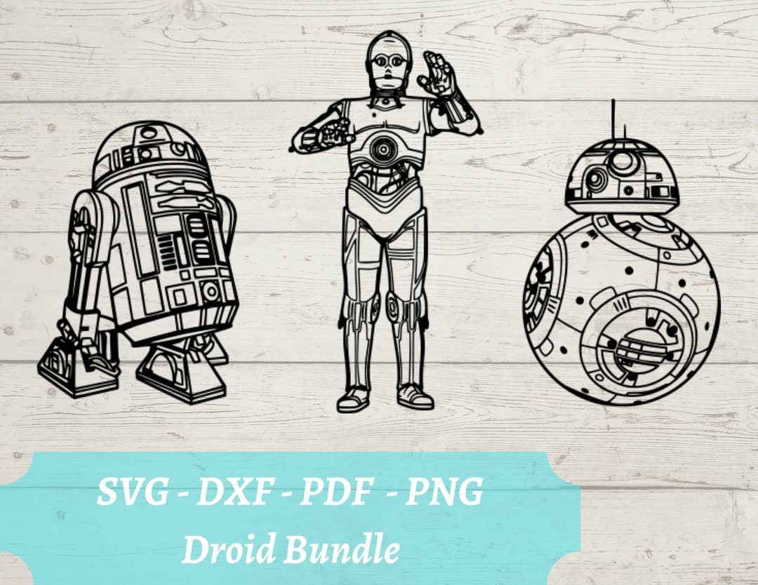 Star Wars Droid Bundle SVG File, Star Wars Droid Download Digital File ...