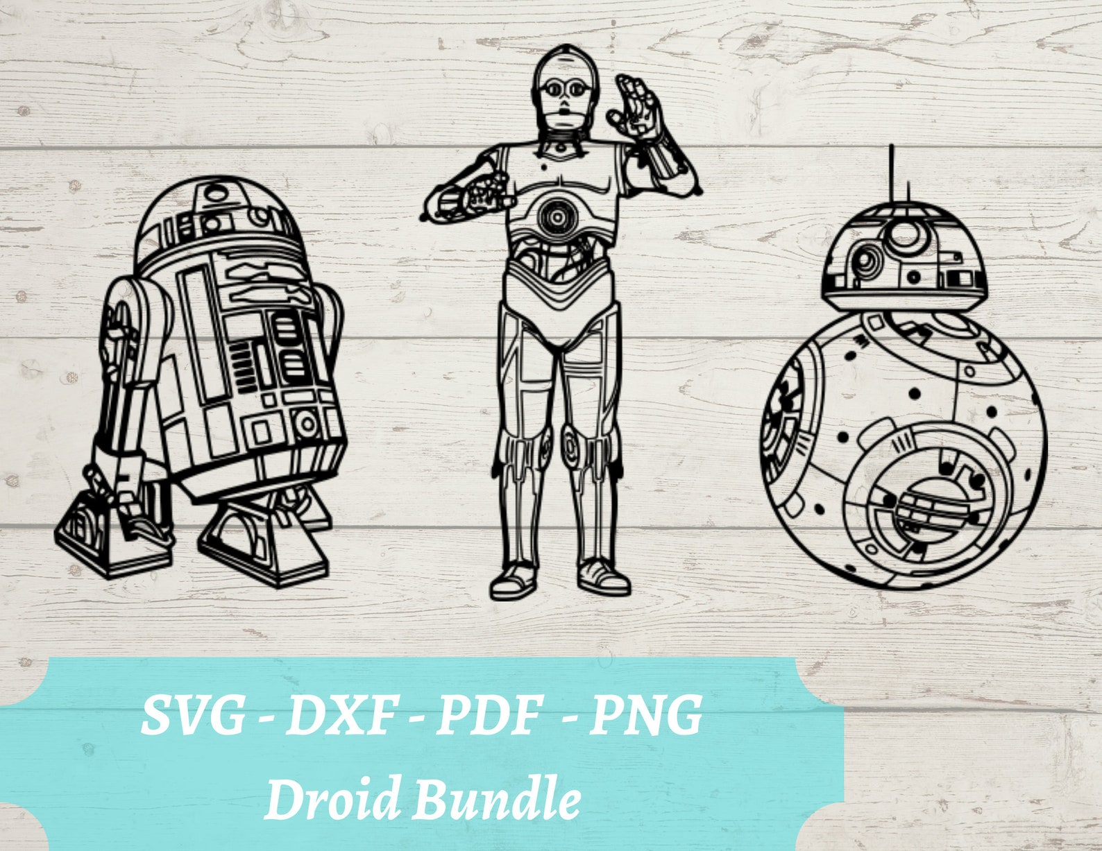 Star Wars Droid Bundle SVG File, Star Wars Droid Download Digital File ...