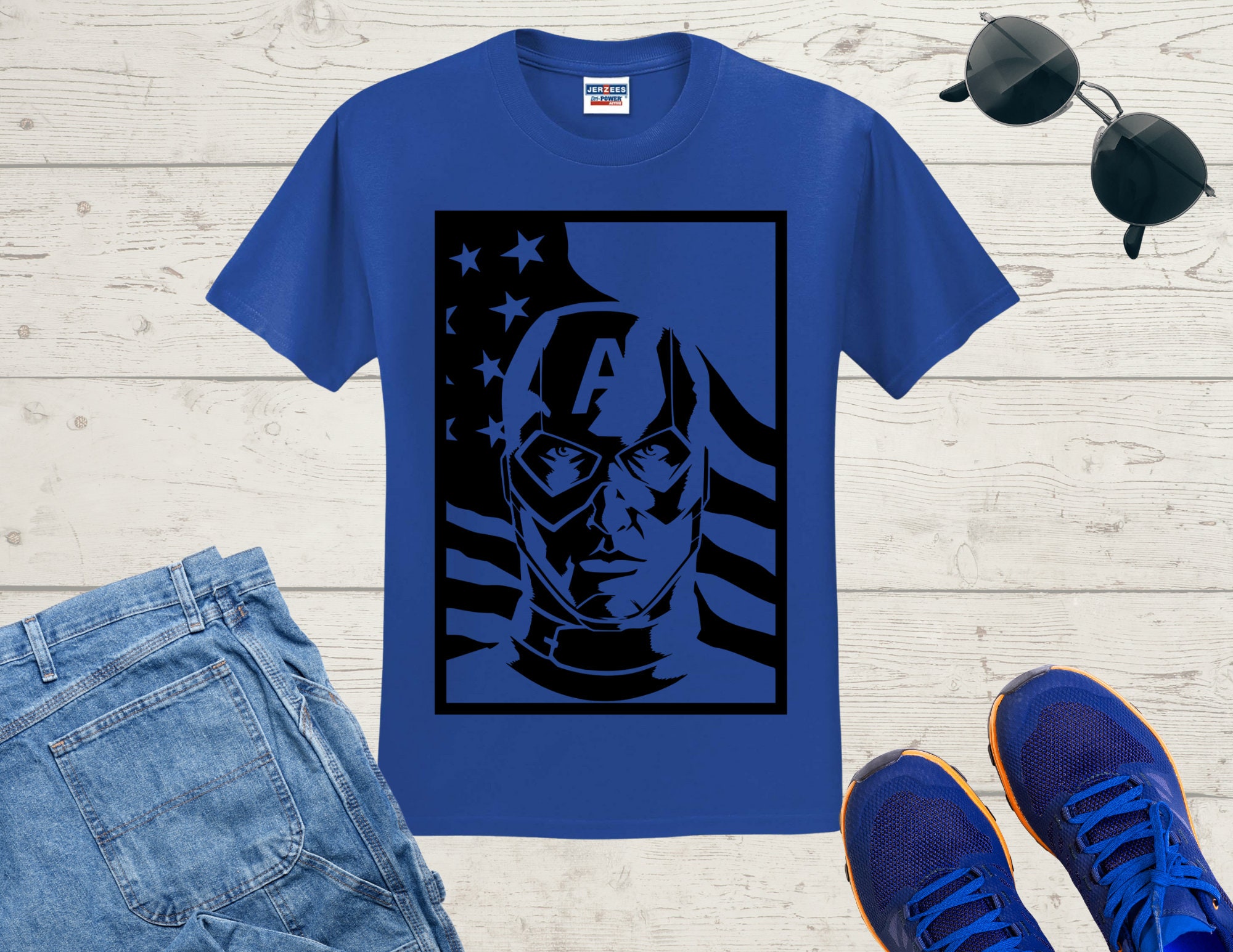 Captain America SVG File First Avenger Cap Shield Download - Etsy