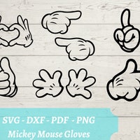 Mickey Hand - Etsy