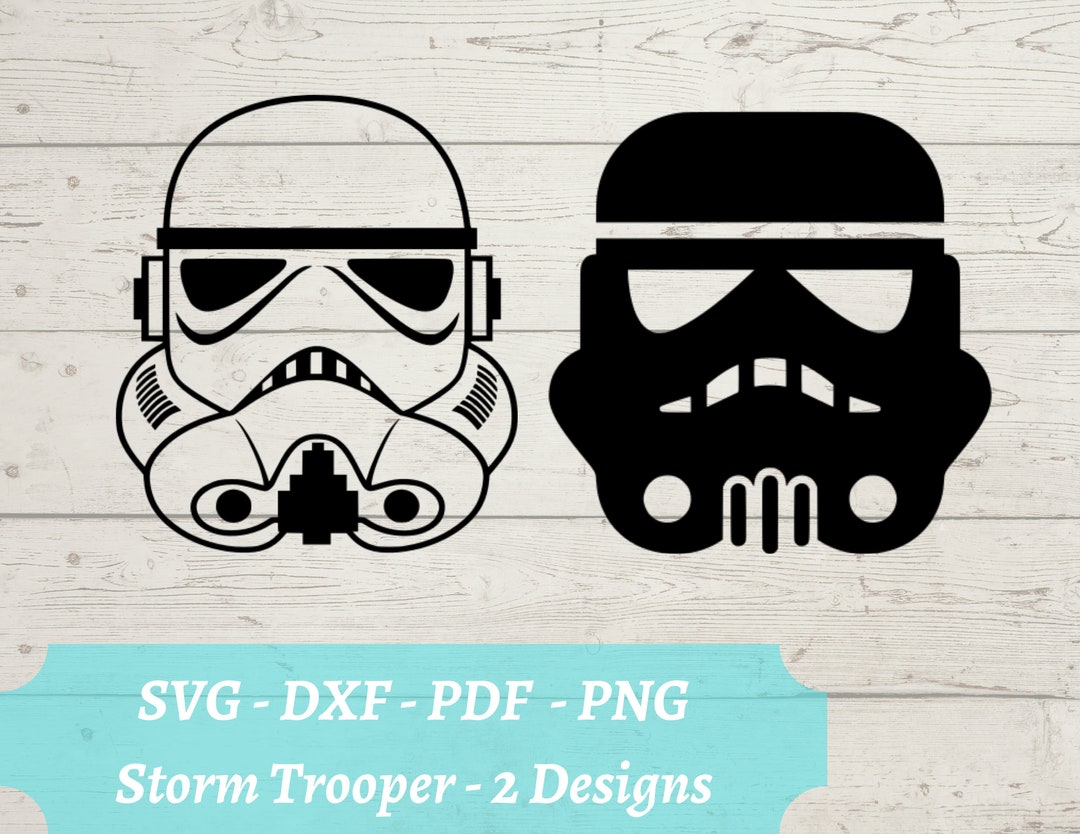 Storm Trooper SVG File, Star Wars Storm Trooper Helmet Download Digital ...