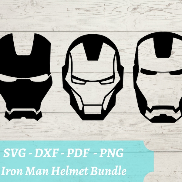 Ironman Helmet Template - Etsy