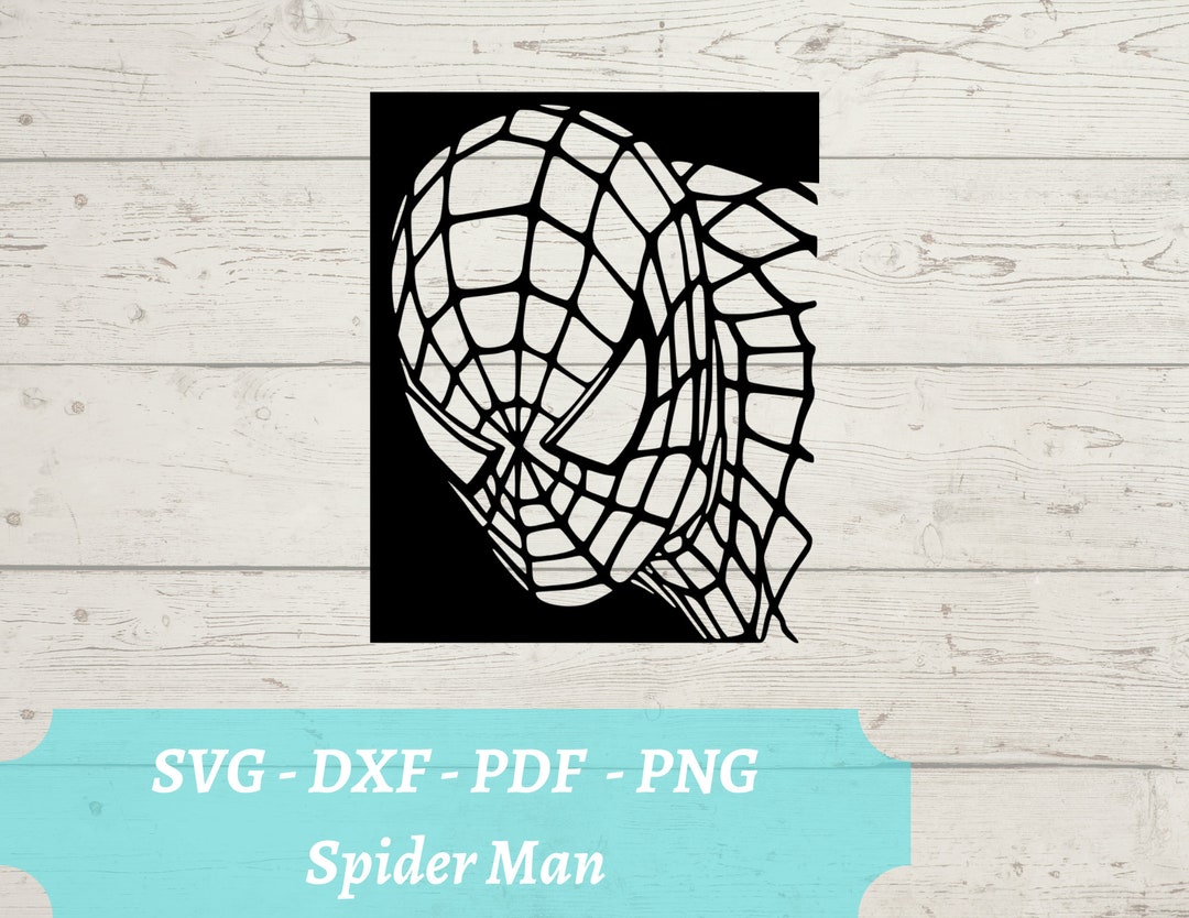 Spider-man SVG File, Marvel Spiderman Download Digital File - Dxf, Pdf ...