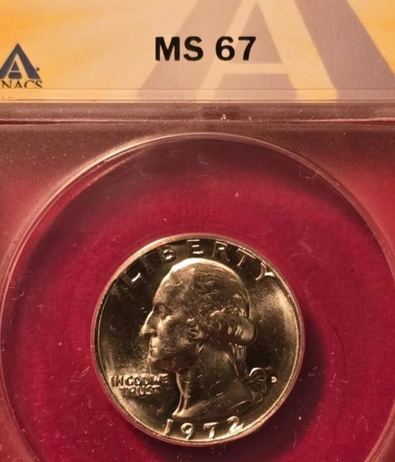 1972-D Washington Quarter - Certified MS67!!! - Etsy