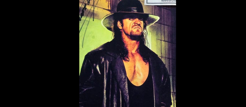 The Undertaker Autographed 8x10 Photo - RARE! - Etsy