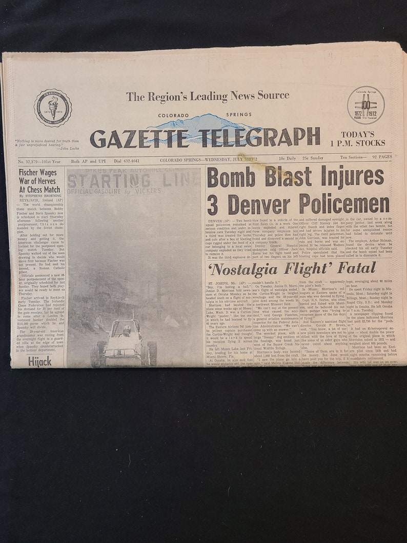 Historical Newspapers...great for Any History Buff!!! - Etsy