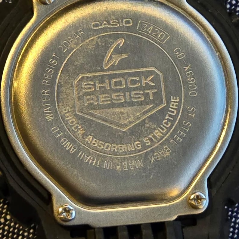 Casio Men's G-shock Tough Solar Charging Atomic Multi Band 6 Watch ...