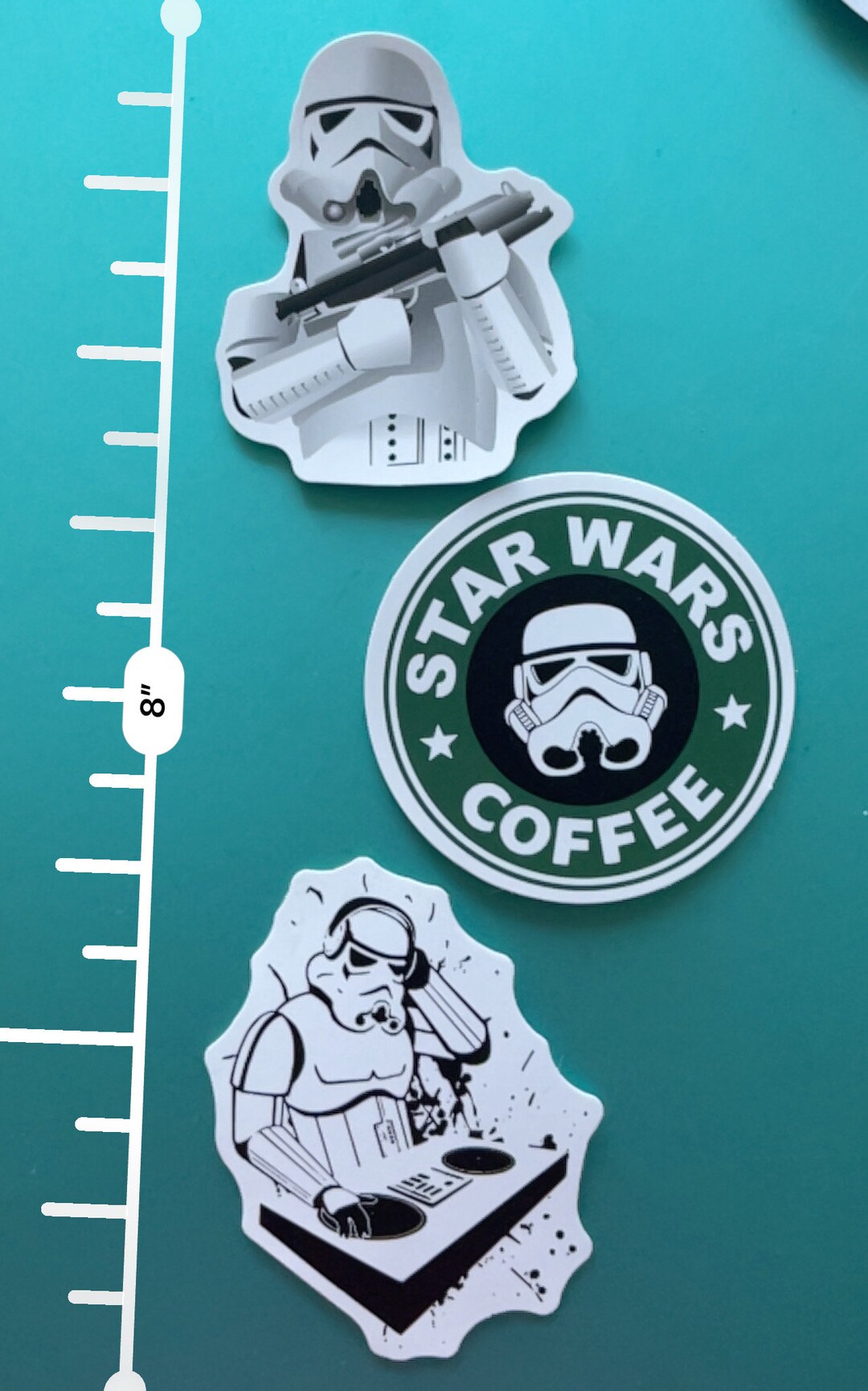 Set of 3 Star Wars, High Quality Die Cut Vinyl Decal - Etsy