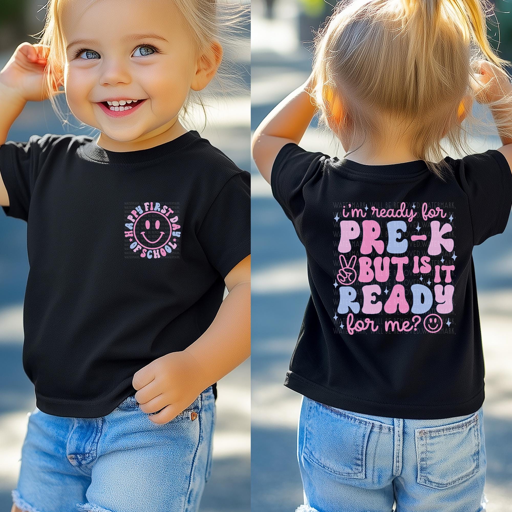 Pre-k Shirt First Day of School Tee Toddler Shirt Hello Prek Shirt Kids ...