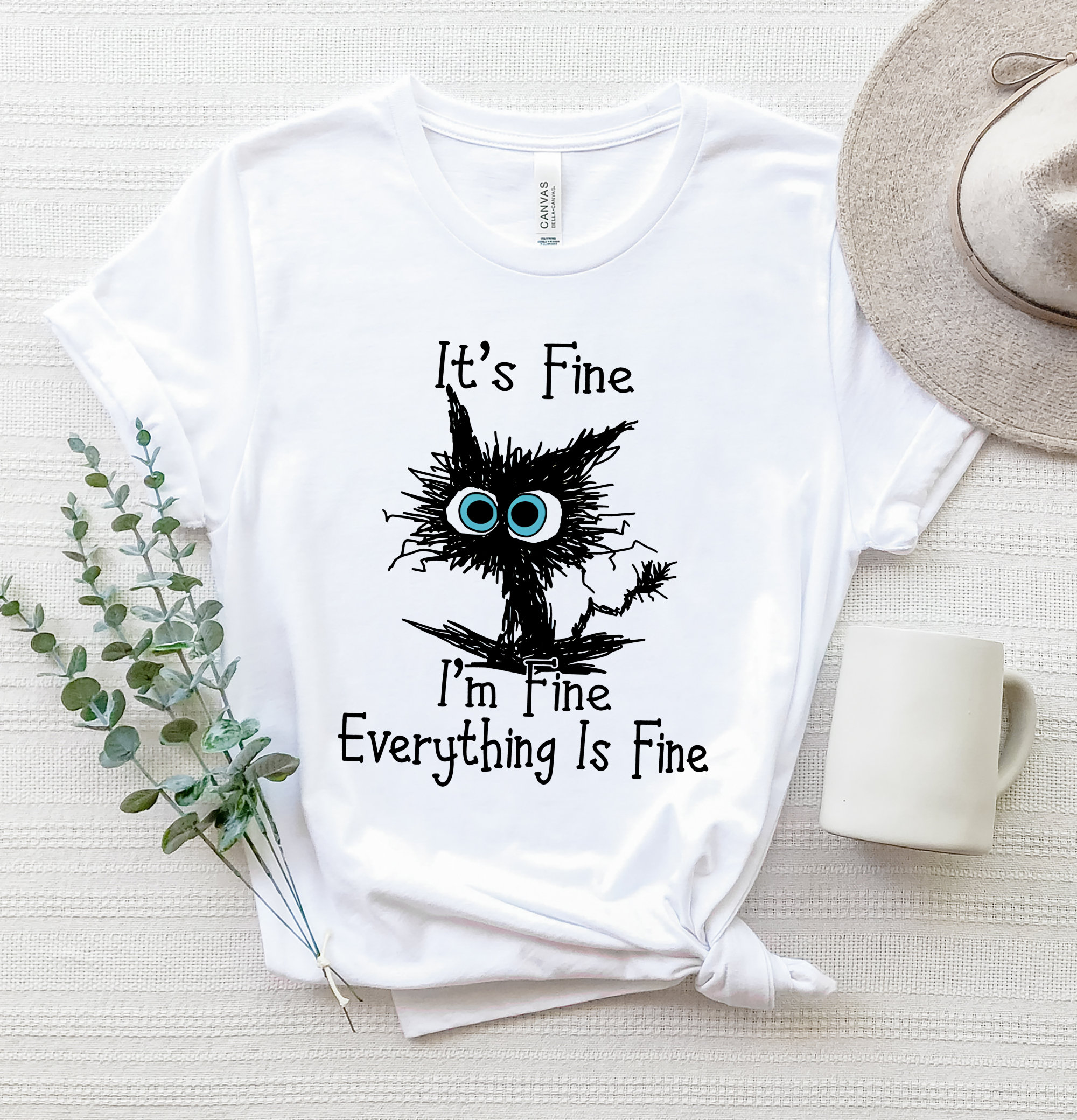 Its Fine Im Fine Everythings Fine Shirt Anxiety Shirt Mental - Etsy