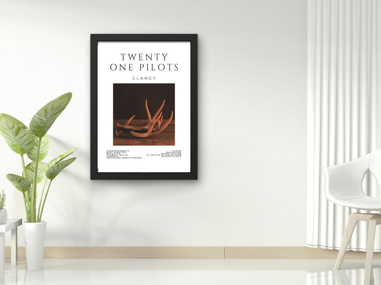 Twenty One Pilots 'clancy' Album Art Poster: Indie Music Decor - Etsy