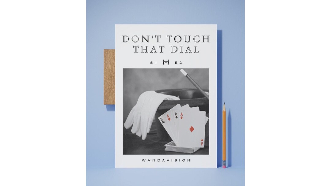 Wandavision Art, Stylish Marvel TV Poster, Unique Marvel Wall Decor ...