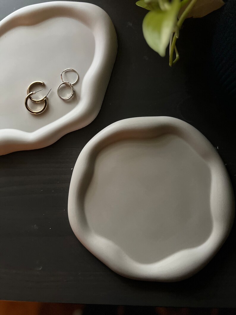 Cement irregular Cloud Tray concrete Tray jewellery Tray - Etsy