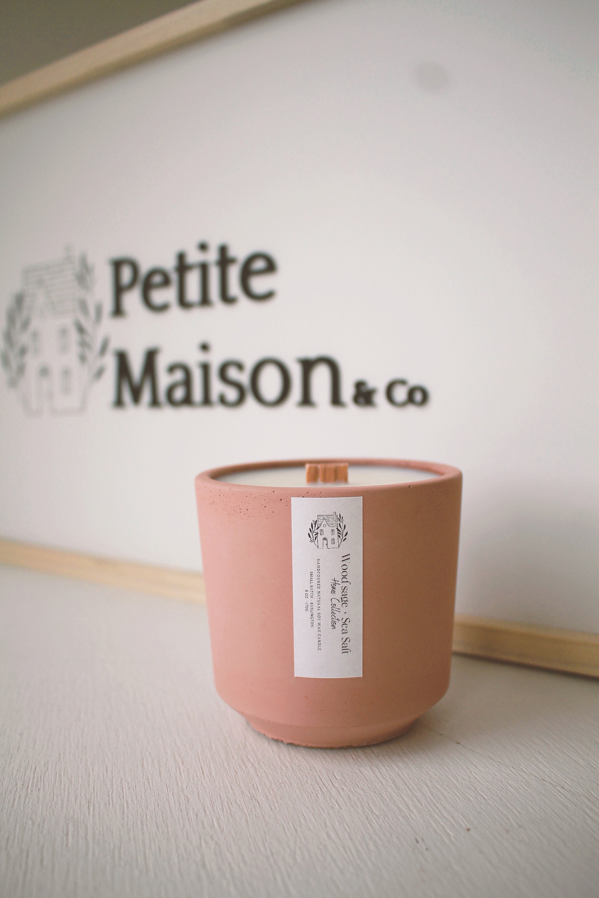 Luxury Concrete Candle, Candle Gift Box, Luxury Candle Gift, Gift for ...