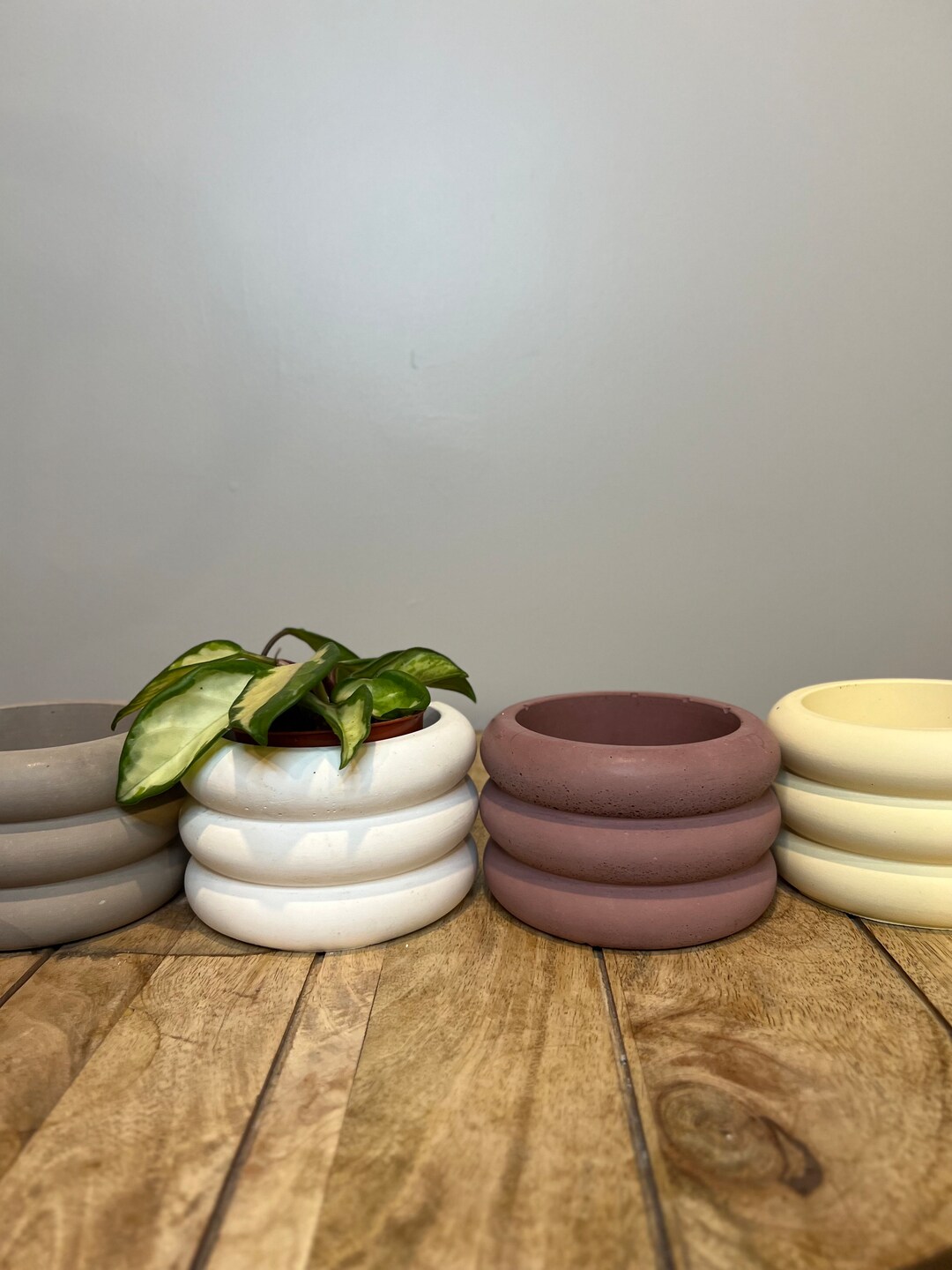 Bubble Planter |concrete Planter |tiered Bubble Planter |succulent Planter |stacked Pot |modern ...