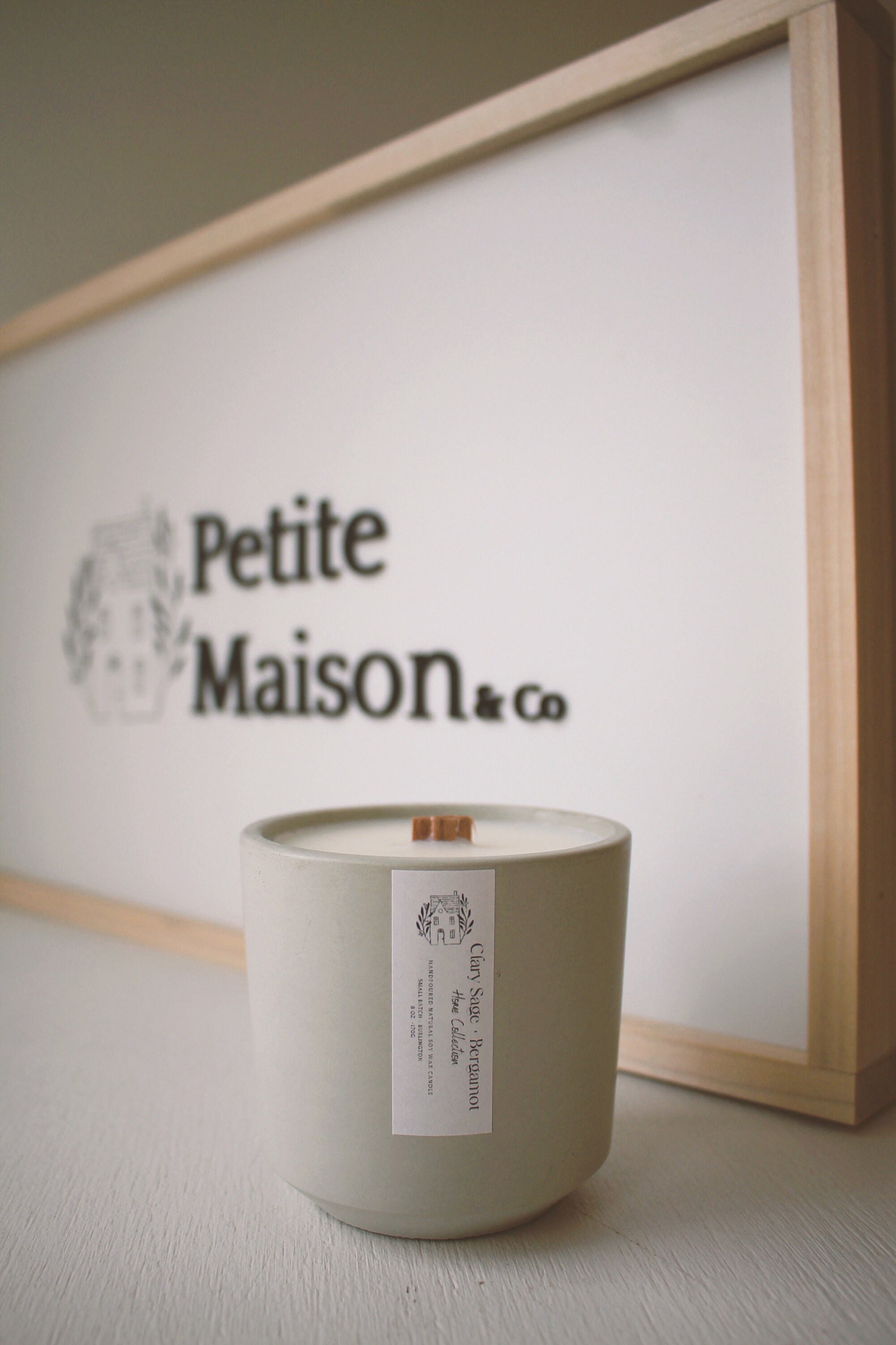Luxury Concrete Candle, Candle Gift Box, Luxury Candle Gift, Gift for ...