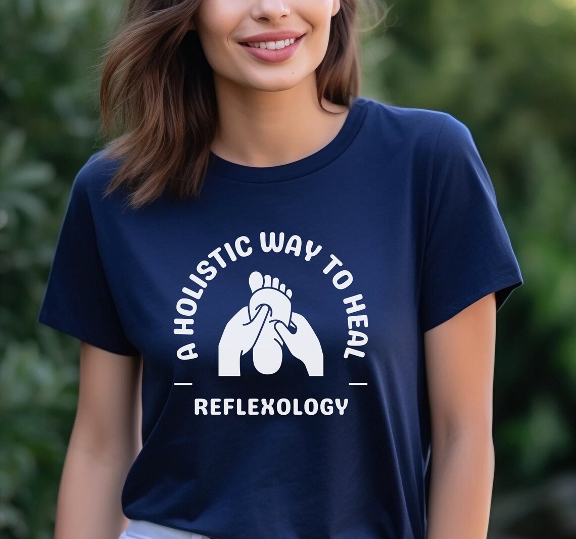 Reflexology: A Holistic Way to Heal Tshirt | Holistic Therapist Tee ...