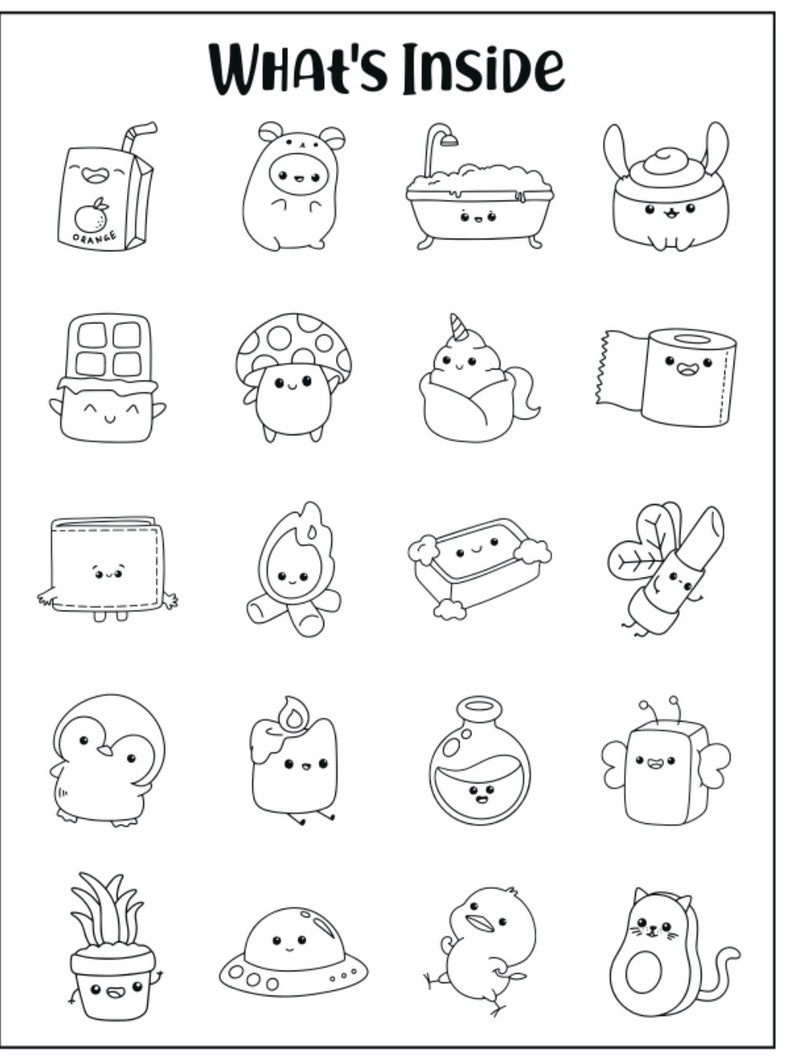 How to Draw Cute Stuff - Etsy