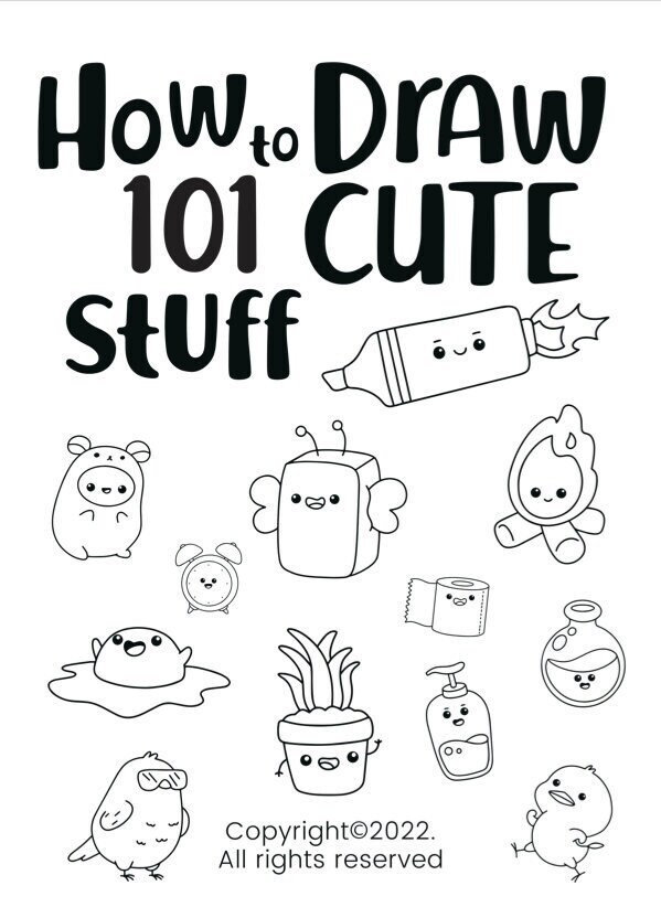 How to Draw Cute Stuff - Etsy