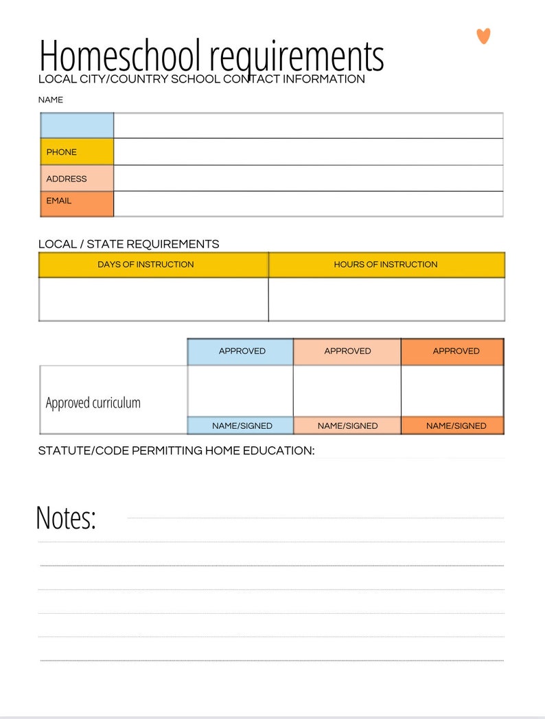 2023-2024 Homeschool Planner - Etsy