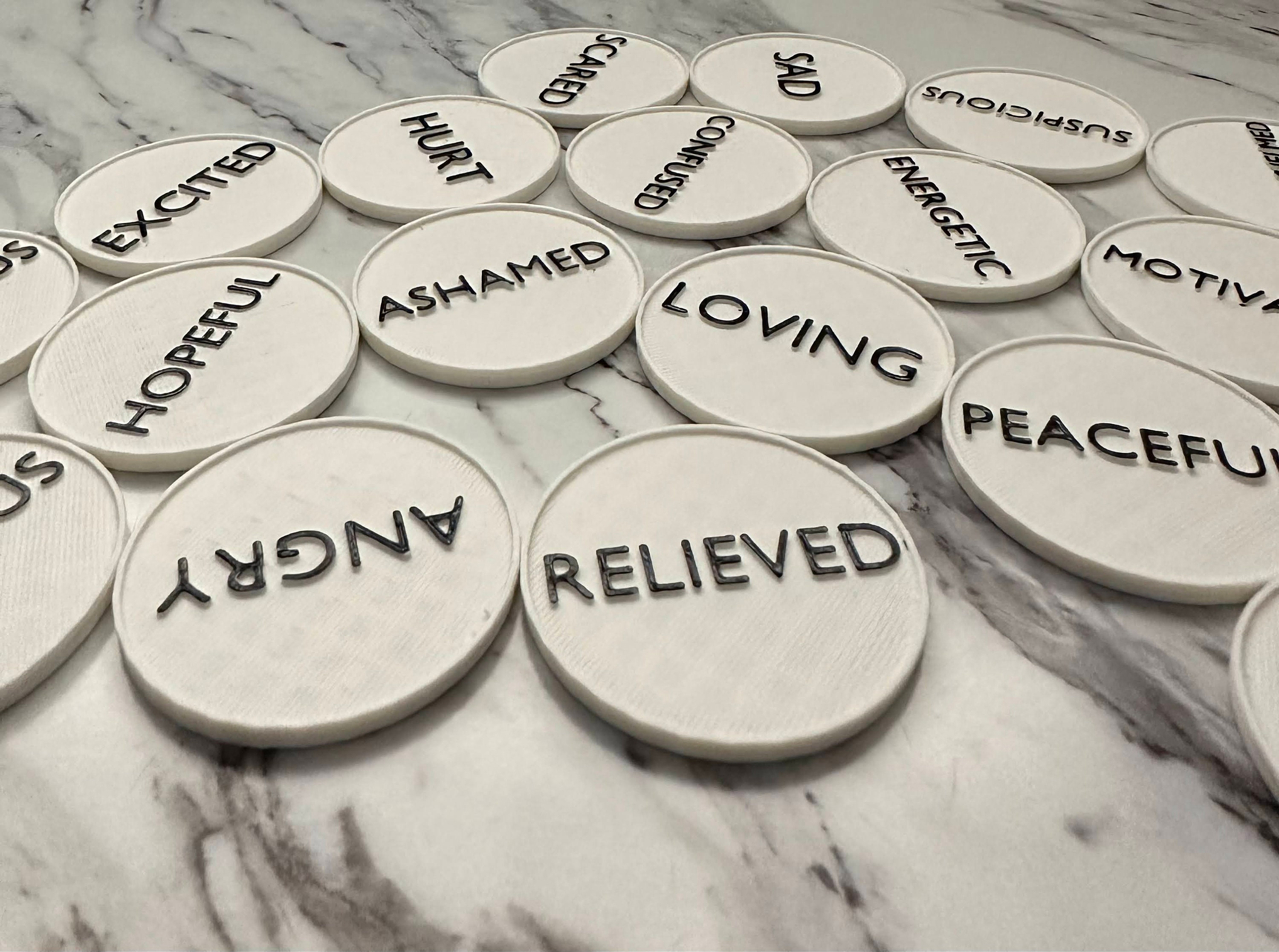 Emotion Tokens, Increase Emotional Intelligence and Awareness - Etsy