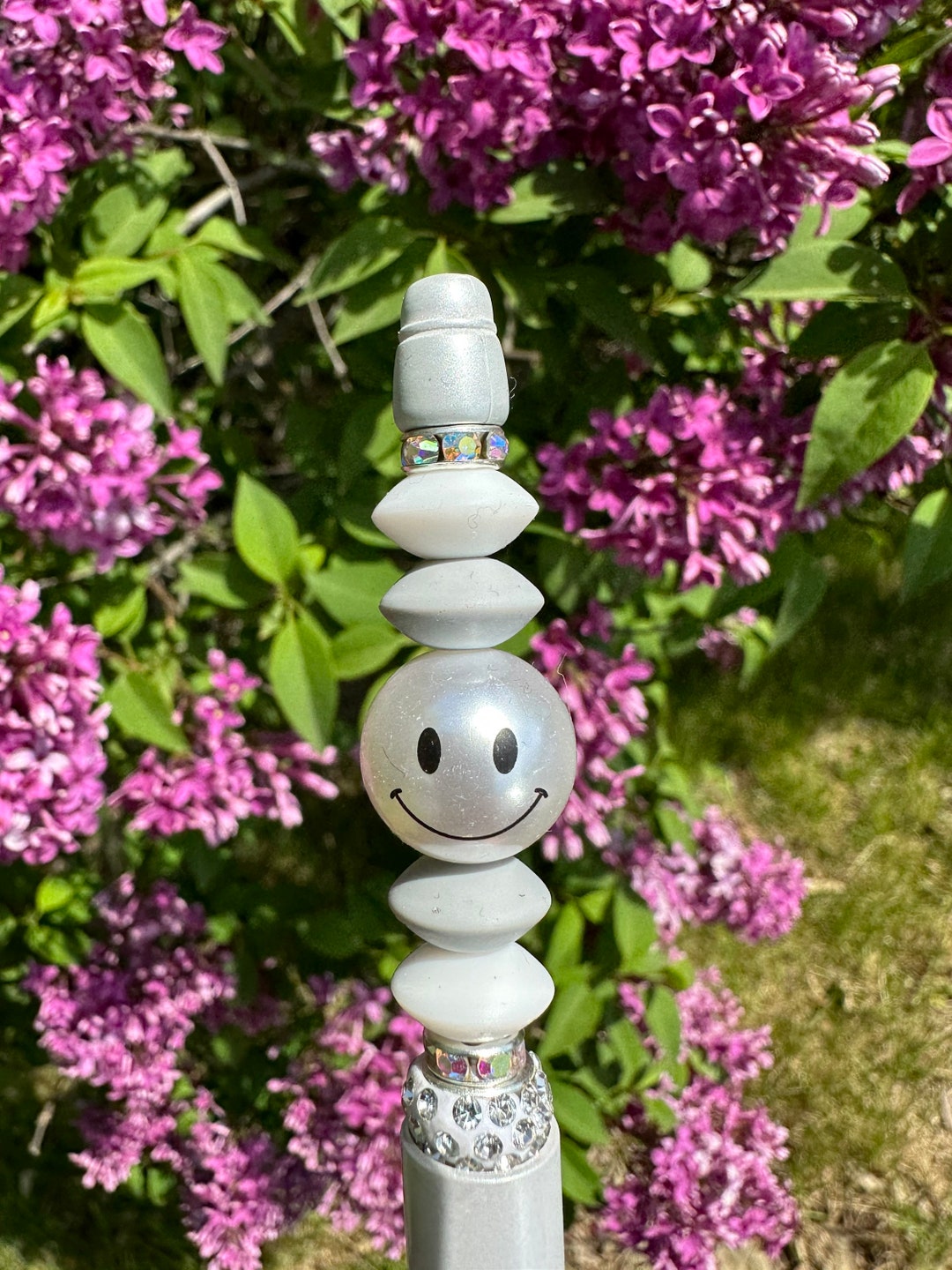 Smiley Face Beaded Pen,planer Pen, Journal Pen, Gift for Teacher,mother ...