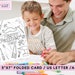 Printable Coloring Father's Day Card, Happy Fathers Day Card,fun ...