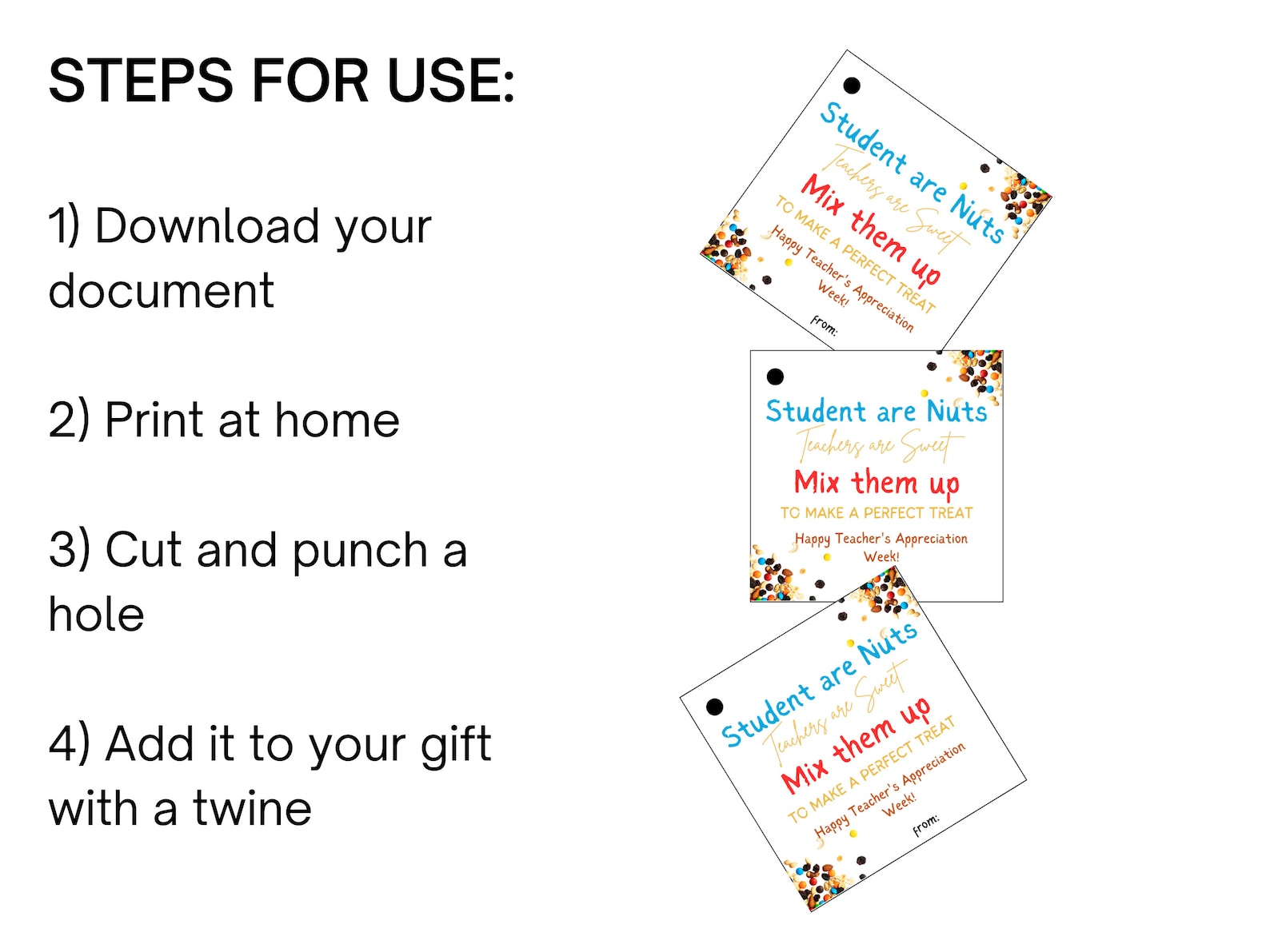 Gifts for Teacher Appreciation Day, Students Are Nuts Teachers Are ...