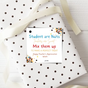 Gifts for Teacher Appreciation Day, Students Are Nuts Teachers Are ...