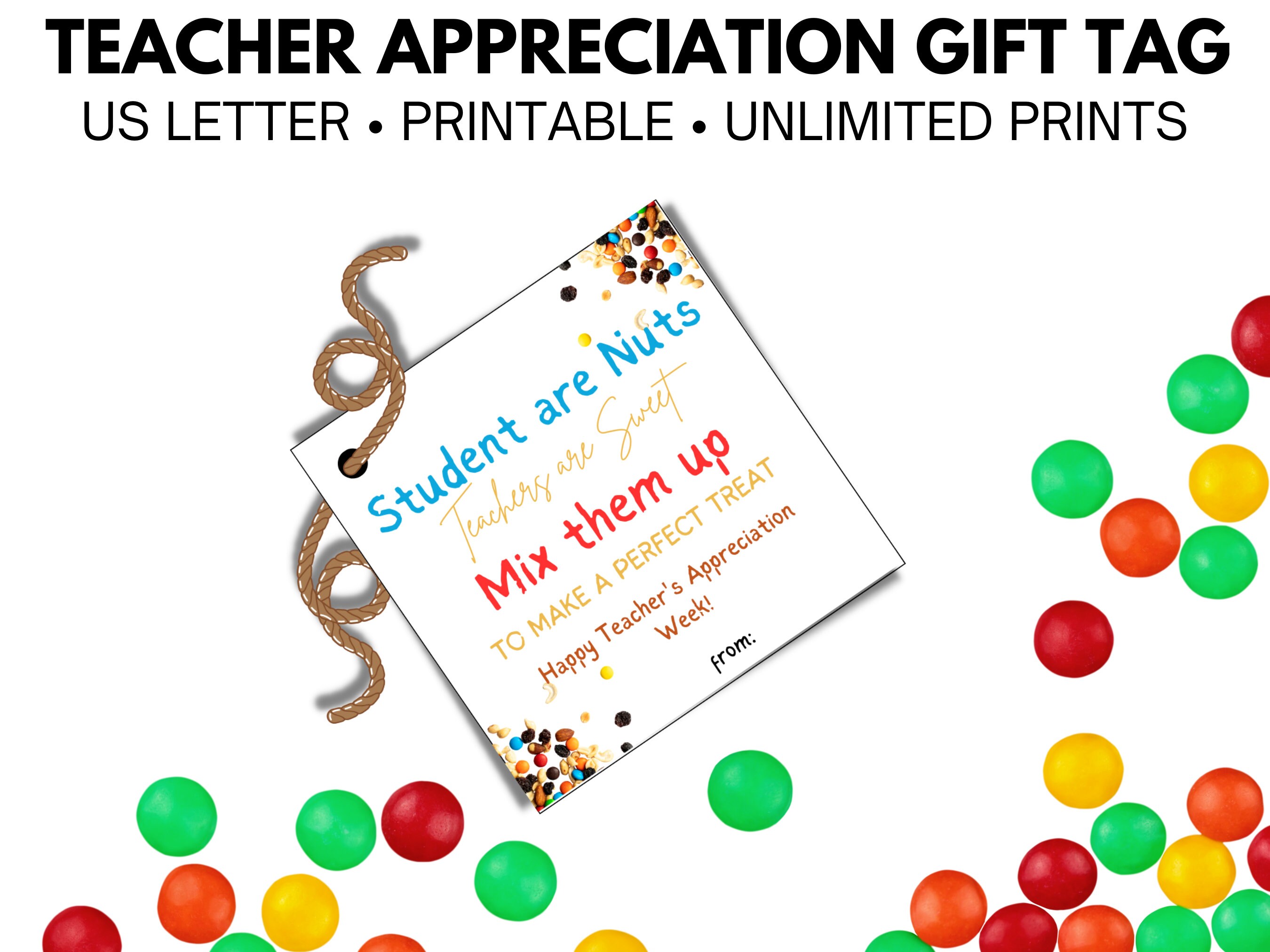 Gifts for Teacher Appreciation Day, Students Are Nuts Teachers Are ...