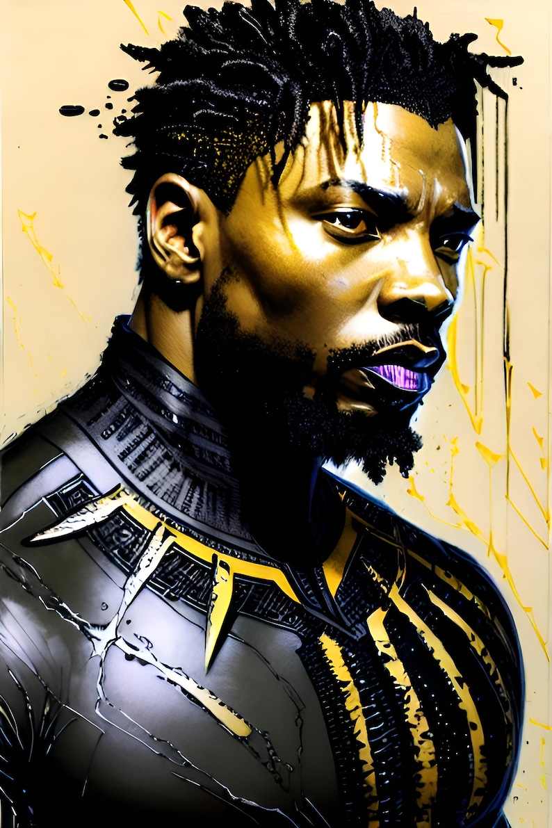 Wakanda Forever, Characters From Black Panther - Etsy