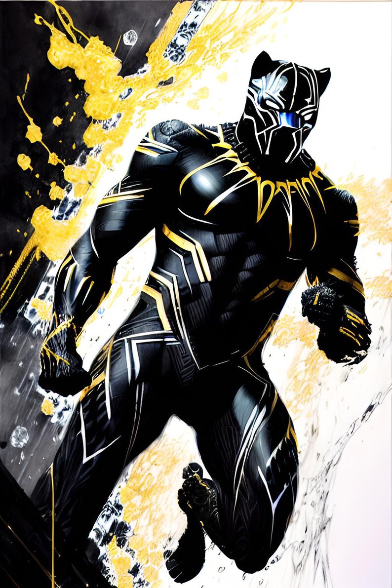 Wakanda Forever, Characters From Black Panther - Etsy