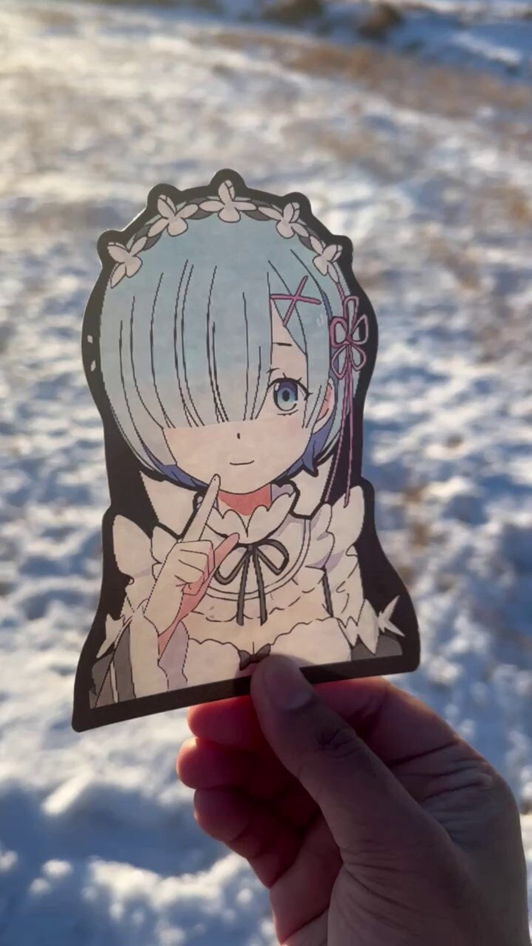 Waifu Motion Sticker Rem Ram Motion Anime Sticker 1 - Etsy