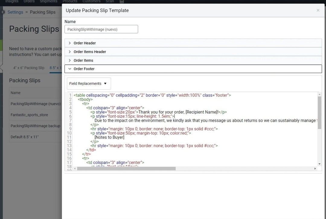 Professionally Designed Custom Shipstation Packing Slip With - Etsy