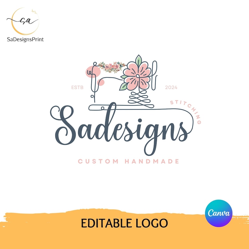Sewing Business Logo - Etsy