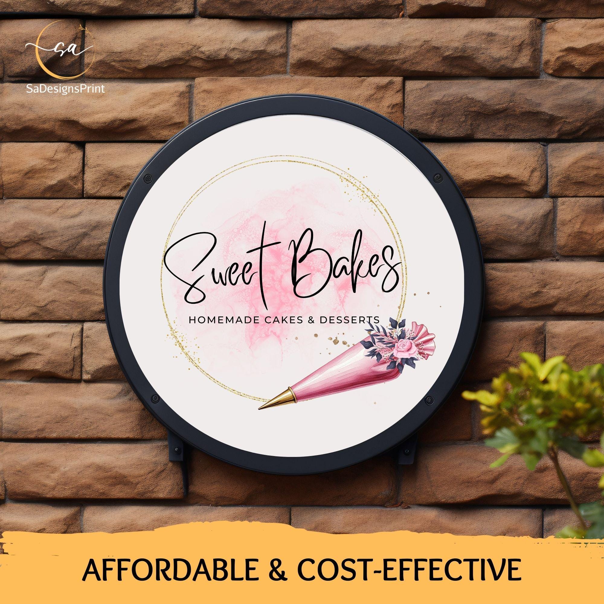 Editable Watercolor Baking Logo Home Bakers Logo Bakery Business Logo ...