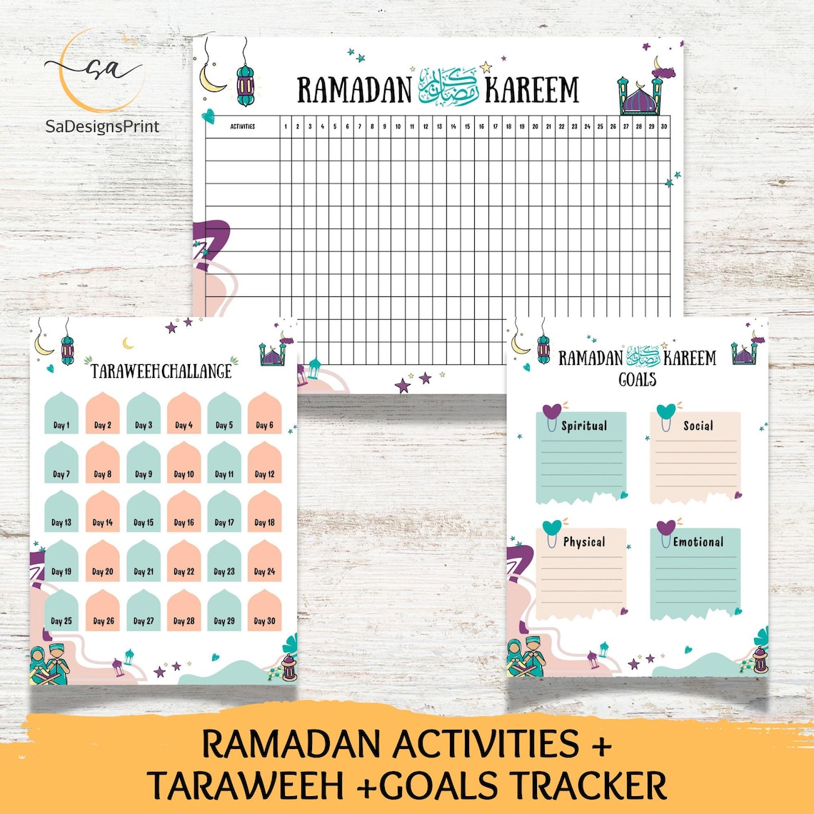 Ramadan Activity Kids Ramadan Planner Ramadan Dua Fasting Dua Ashra Dua ...