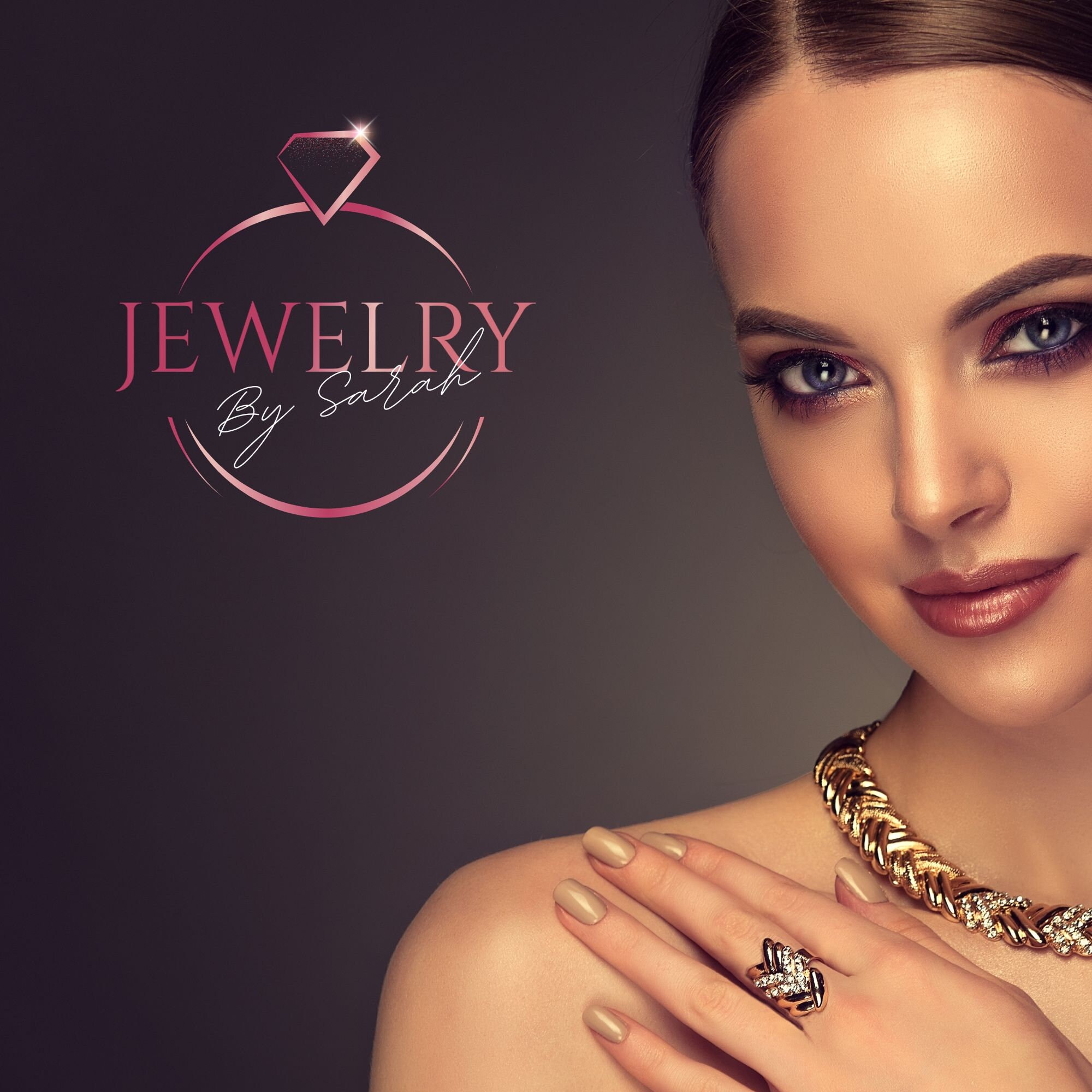 Jewelry Shop Logo Editable Premade Jewelry Shop Logo Blog Tiktok Shop ...