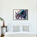 Colorful Octopus Paint Splatter Art Print - Etsy